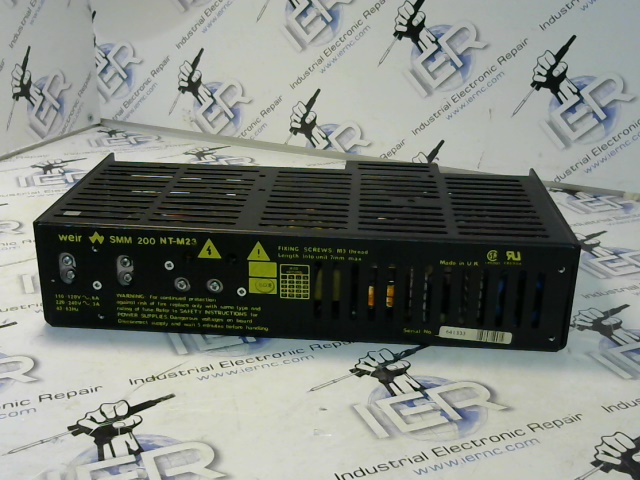 Weir SMM 200 NT-M23 Power Supply Weir SMM 200 NT-M23 Power Supply ...