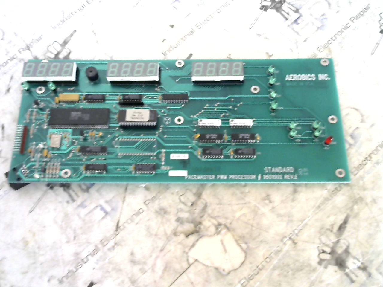 Aerobics Inc. 9501002 Rev. E WO-9861HA Pacemaster Pro-Plus treadmill ...