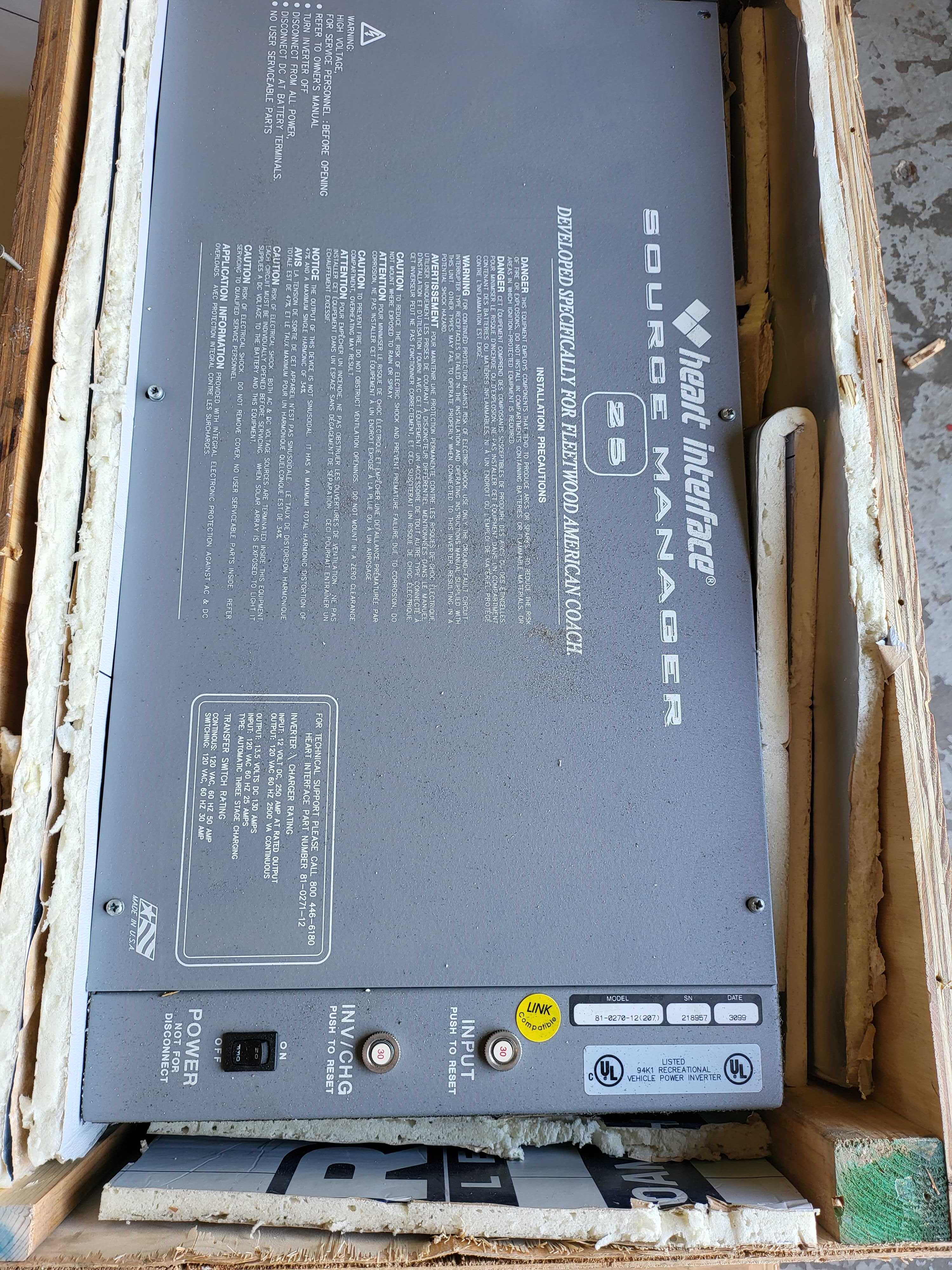 Heart Interface 81-0270-12(207.) Source Manager Heart Interface 81-0270 ...