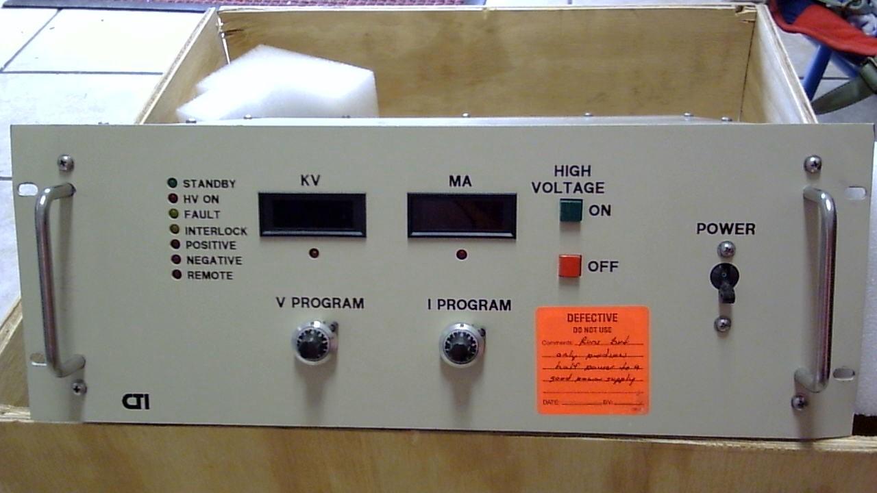 Spellman D6860 High Voltage Power Supply Spellman D6860 High Voltage ...
