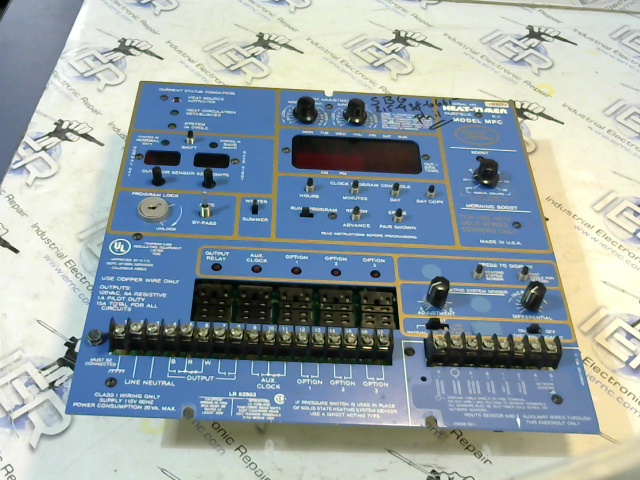 Heat-Timer MPC-Gold Series Control Panel Heat-Timer MPC-Gold Series ...