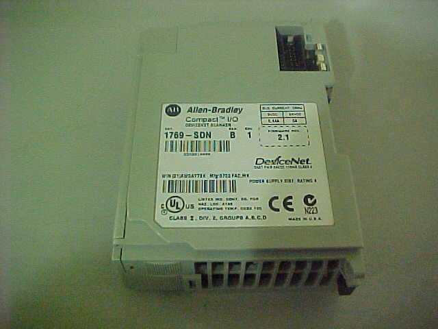 Allen Bradley 1769-SDN Compact I/O Devicenet Scanner Allen Bradley 1769 ...