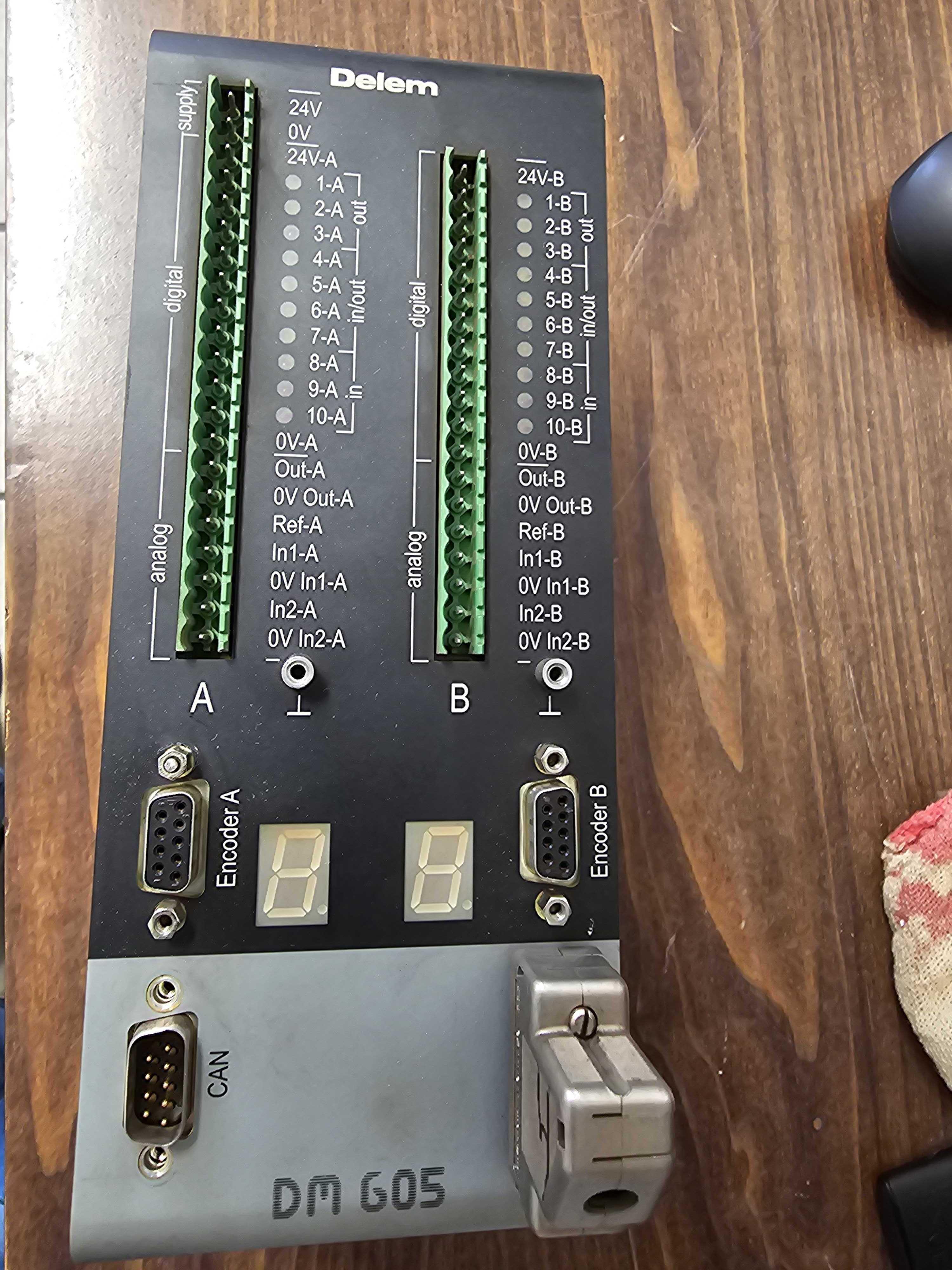 Delem DM605 Controller Delem DM605 Controller Repair 1-336-310-4172 ...