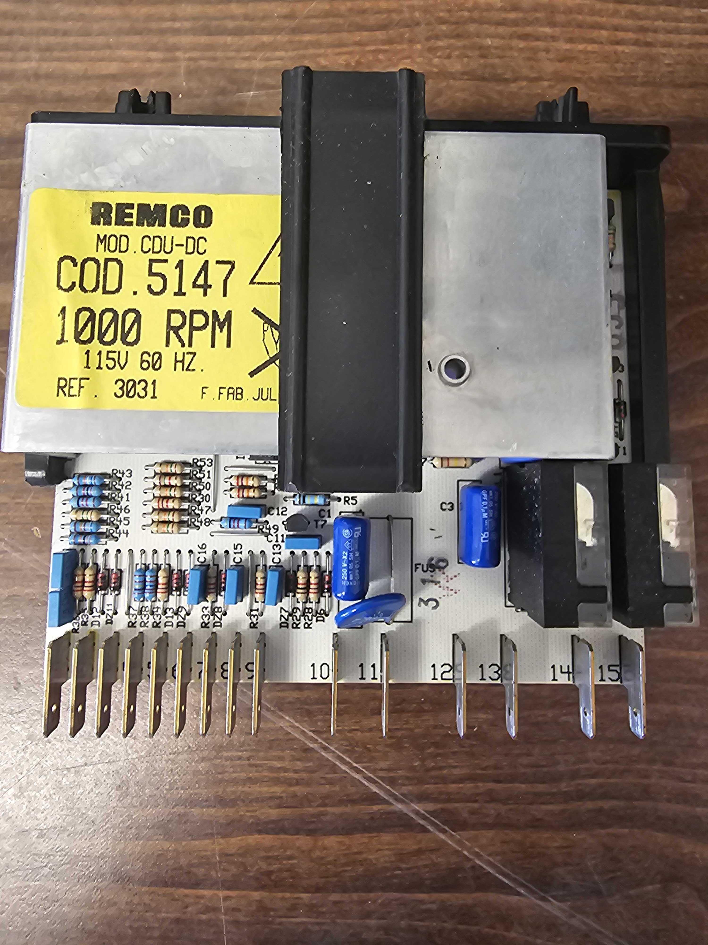 Remco CDU-DC Controller Remco CDU-DC Controller Repair 1-336-310-4172 ...