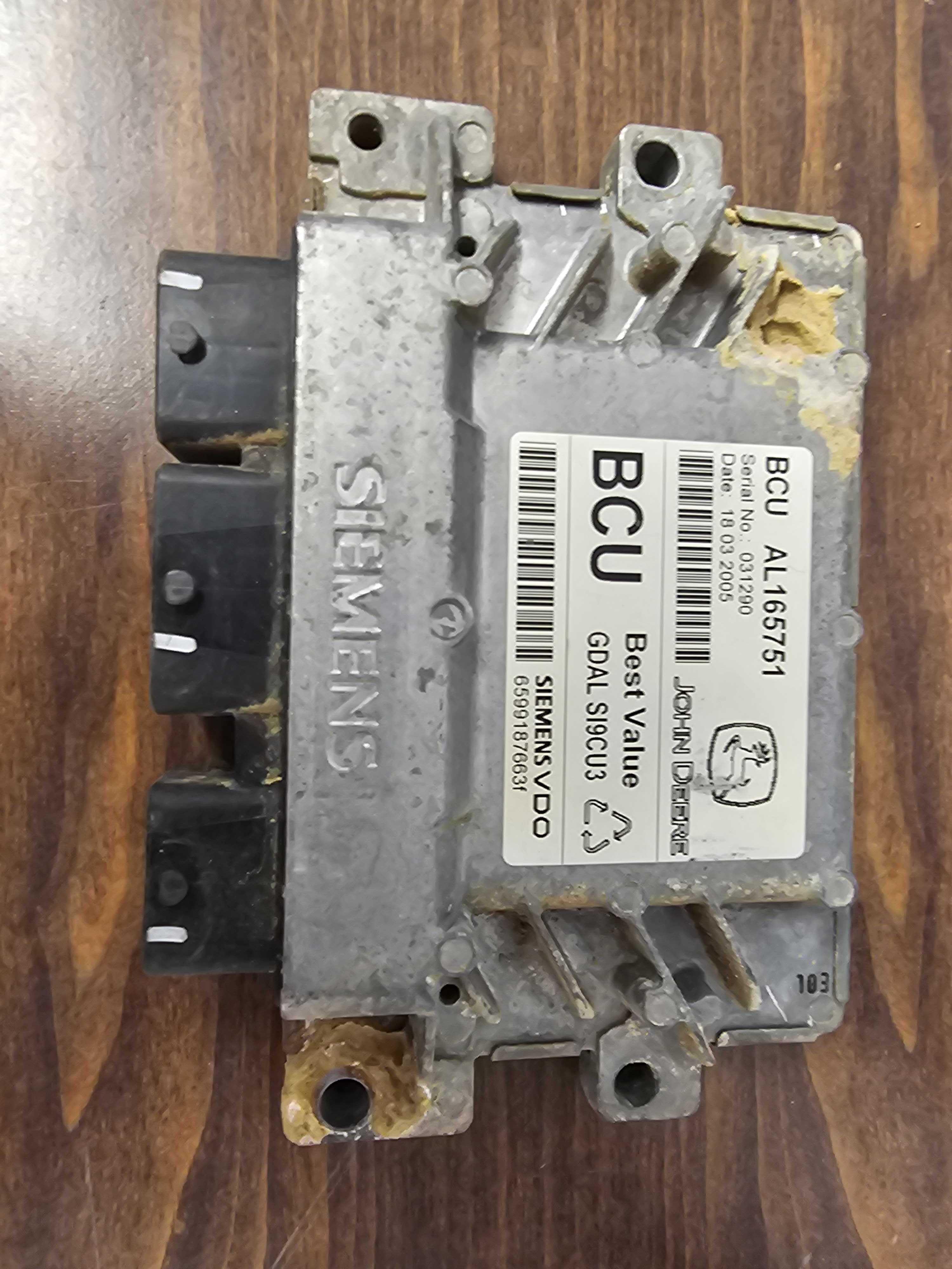 John Deere AL165751 Controller John Deere AL165751 Controller Repair 1 ...