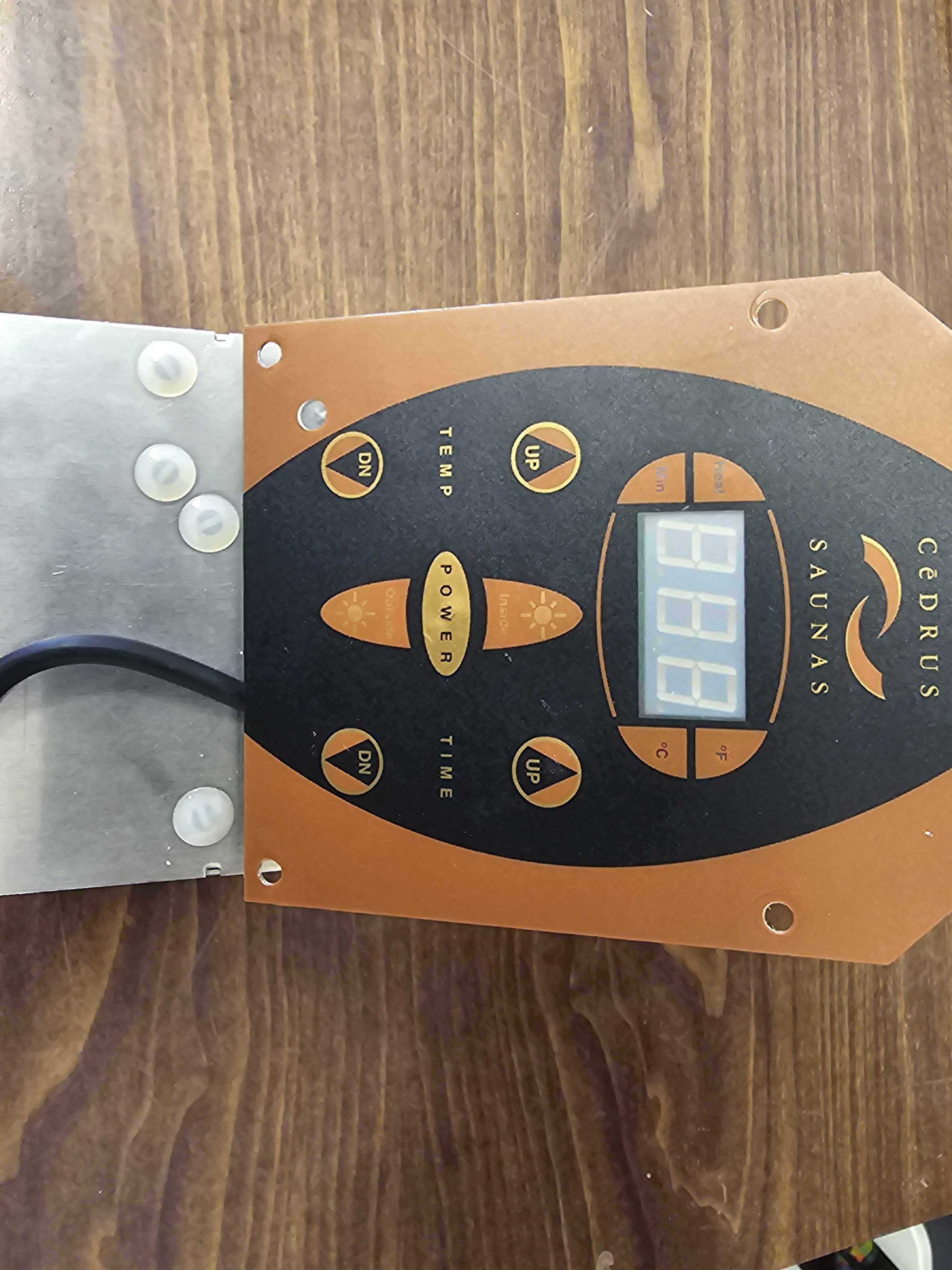 Cedrus Sauna 547-1A-PS Controller Cedrus Sauna 547-1A-PS Controller ...