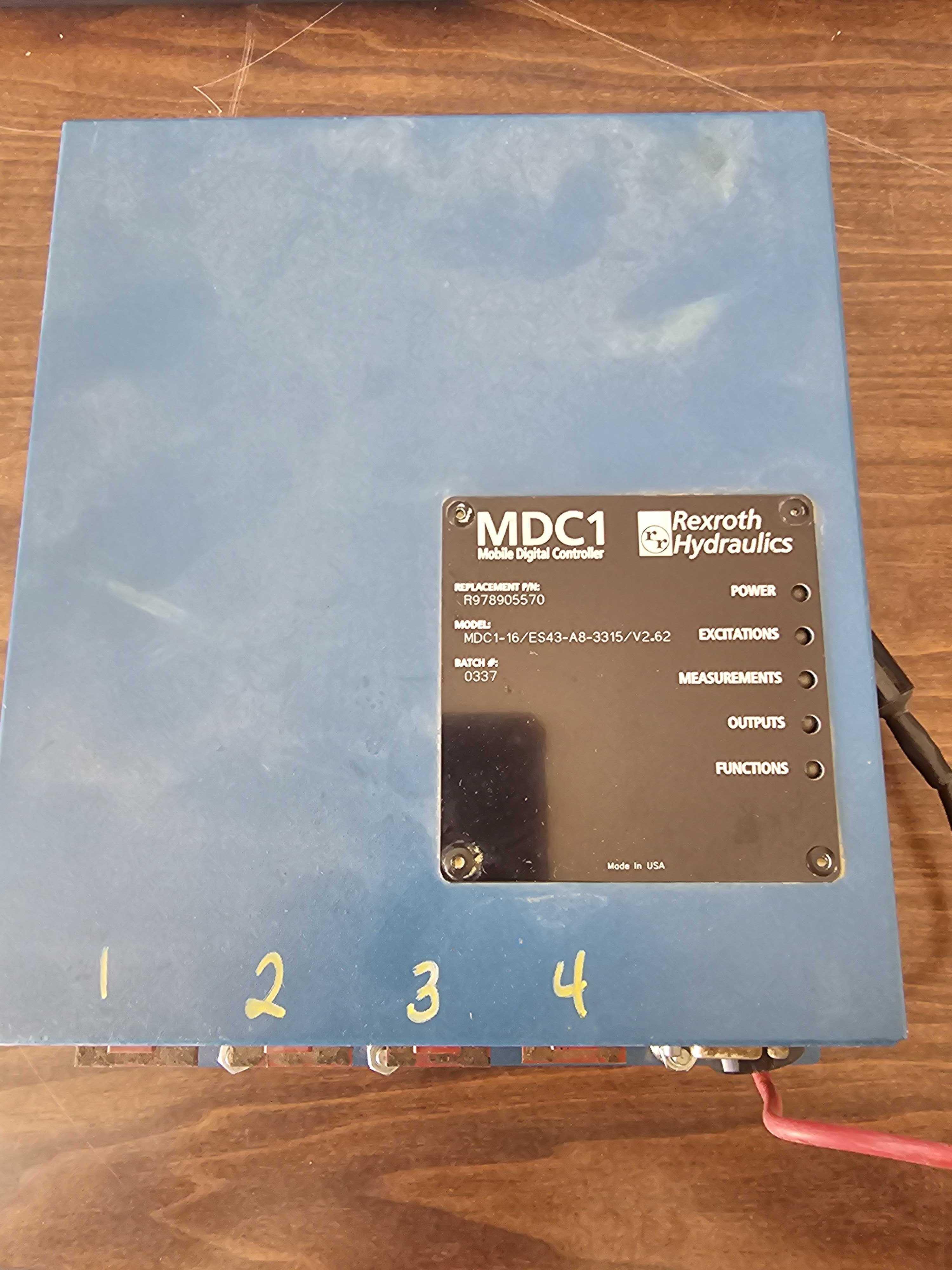 Rexroth Hydraulics MDC1-16 Controller Rexroth Hydraulics MDC1-16 Controller Repair 1-336-310 ...