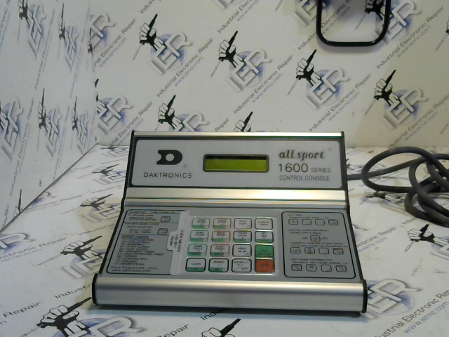 Daktronics Inc 1600 Series Control Console Daktronics Inc 1600 Series ...