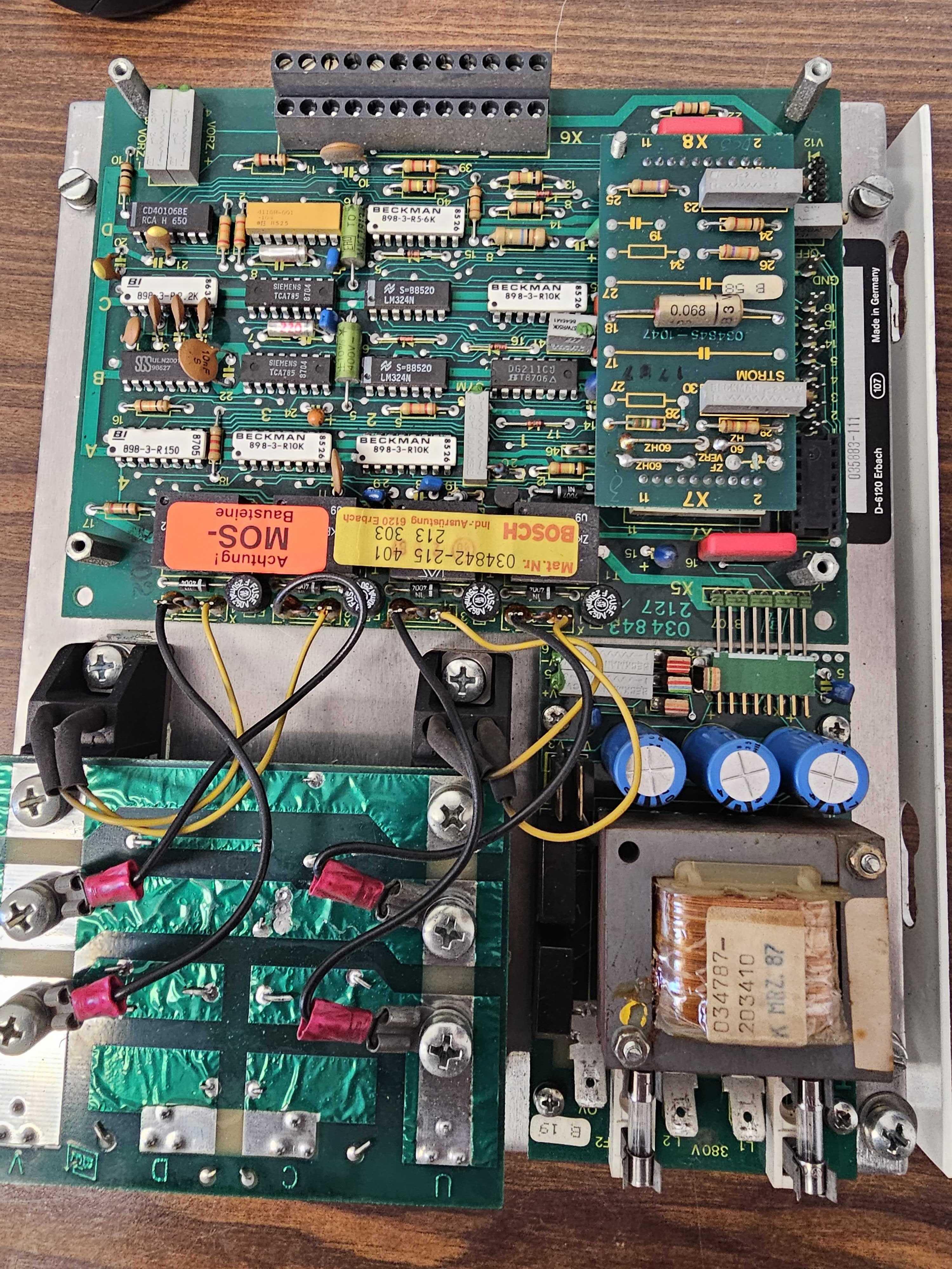 Bosch Z15-1-240V Control Board Bosch Z15-1-240V Control Board Repair 1 ...