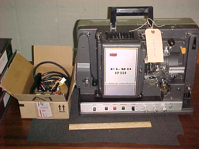 Elmo XP-550 16mm Sound Projector Elmo XP-550 16mm Sound Projector ...