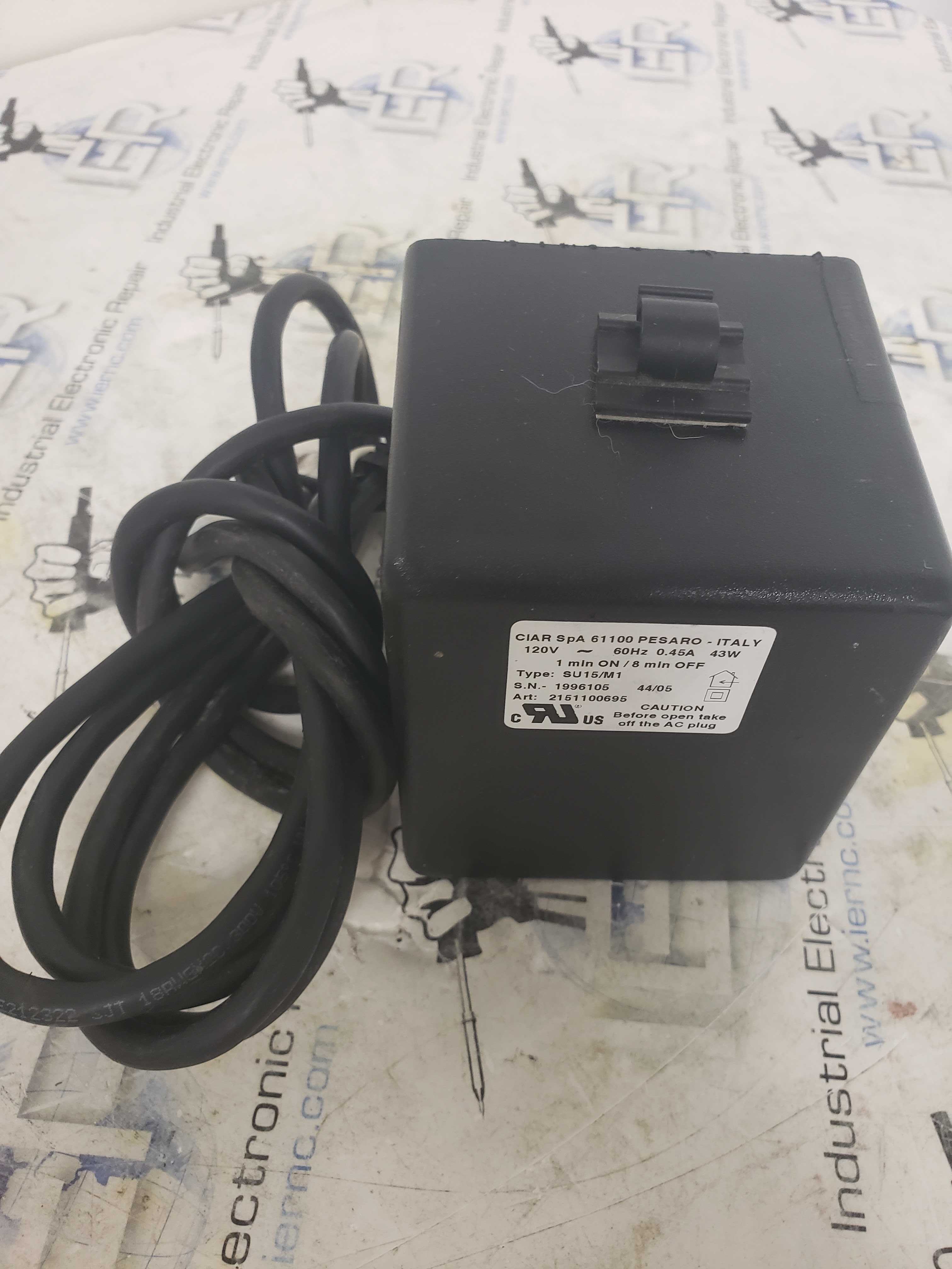 CIAR SpA SU15/M1 Power Supply CIAR SpA SU15/M1 Power Supply Repair 1 ...