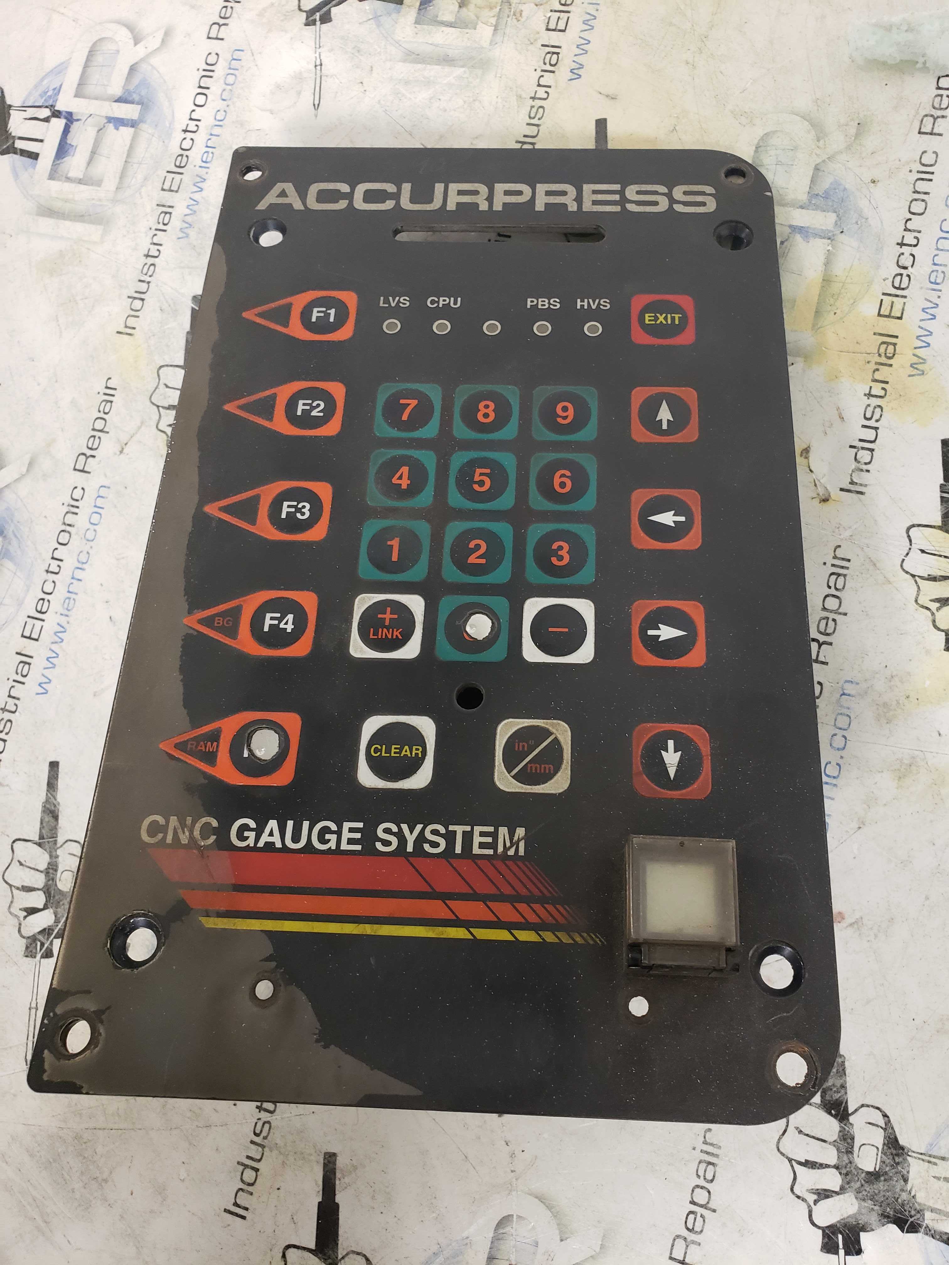 Accurpress CNC Gauge System Keypad Accurpress CNC Gauge System Keypad ...