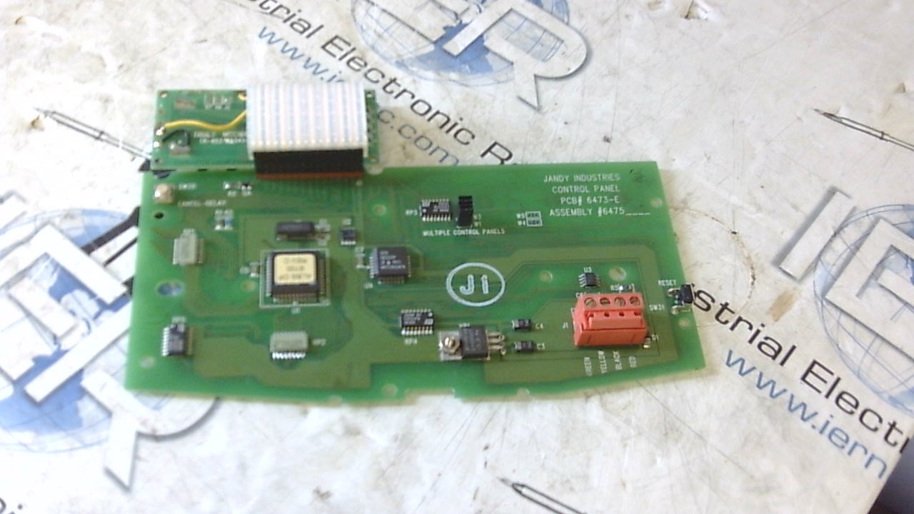 Jandy 6473-E Circuit Board Jandy 6473-E Circuit Board Repair 1-336-310 ...