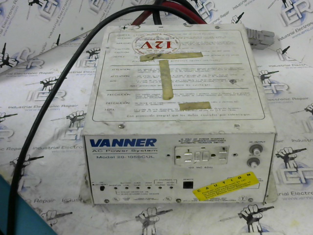 Vanner 20-1050CUL AC Power Source Vanner 20-1050CUL AC Power Source ...