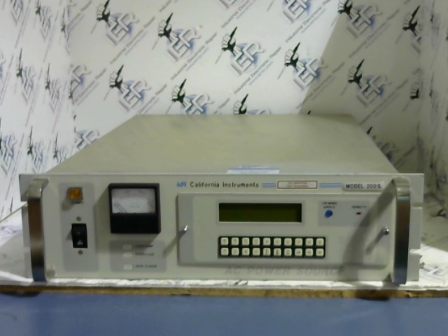 California Instruments 2001L-1P-HV Controller California Instruments ...