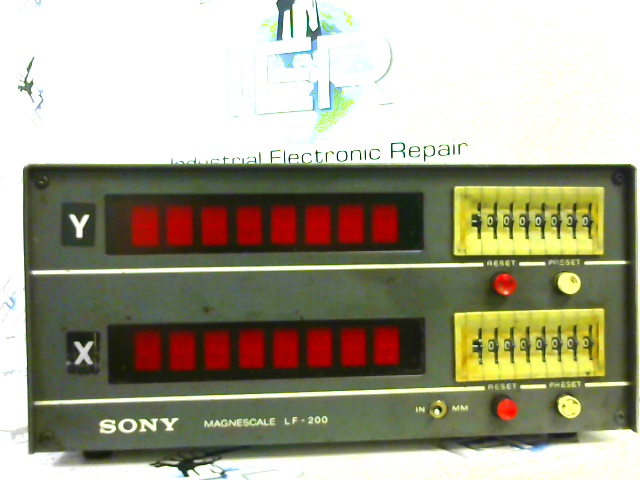 Sony LF-200 DRO Sony LF-200 DRO Repair 1-336-310-4172 Electronic Board ...