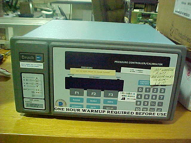 Druck DPI 510 Pressure controller Druck DPI 510 Pressure controller Repair 1-336-310-4172 ...