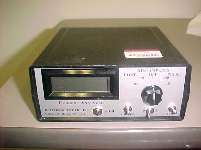 Duffers Scientific Inc 8100B Current Analyzer Duffers Scientific Inc ...