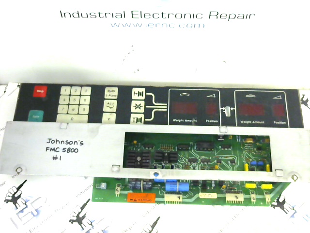 FMC 5800 Membrane Switch Panel FMC 5800 Membrane Switch Panel Repair 1 ...