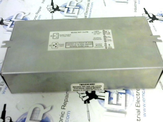 Cedrus Saunas 547-1A-PS Power Supply Cedrus Saunas 547-1A-PS Power ...