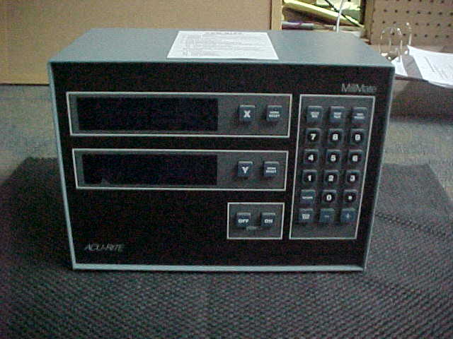 MillMate ACU-Rite II Digital Readout MillMate ACU-Rite II Digital ...