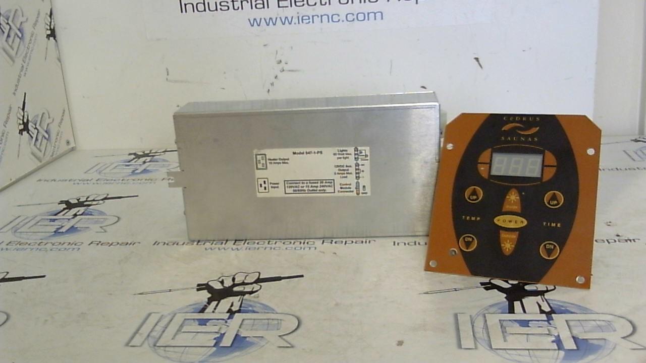 Cedrus Saunas 547-1-PS Controller Cedrus Saunas 547-1-PS Controller ...