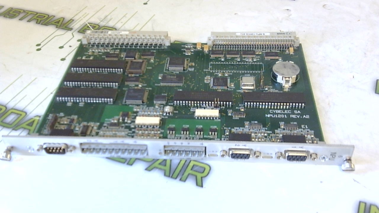 Cybelec NPU1201 Control Board Cybelec NPU1201 Control Board Repair 1 ...