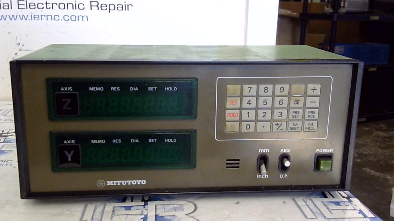 Mitutoyo GML-3701 WEC DRO Mitutoyo GML-3701 WEC DRO Repair 1-336-310 ...