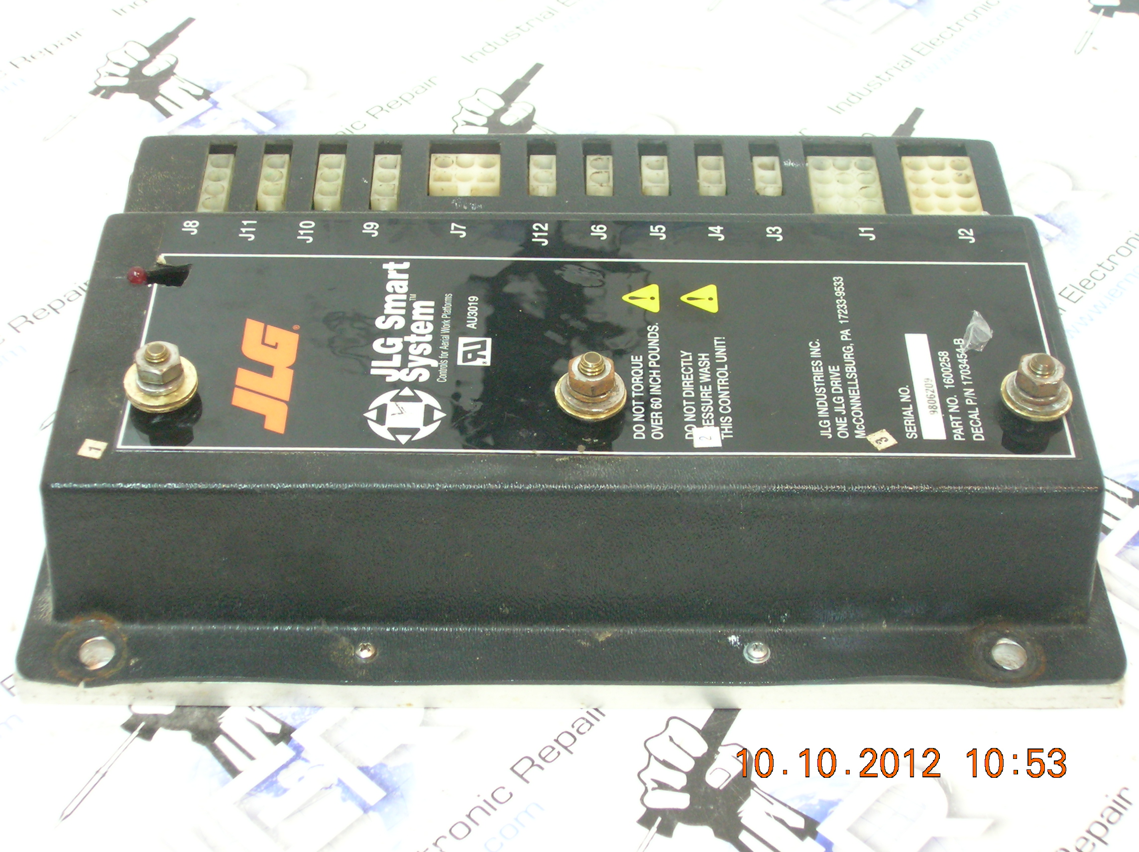 JLG 1600258 Controller JLG 1600258 Controller Repair 1-336-310-4172 ...