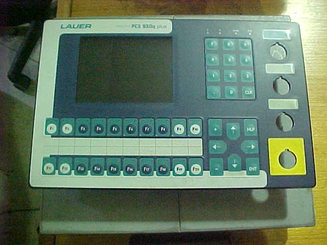 Lauer PCS 950g plus Operating Panel Lauer PCS 950g plus Operating Panel ...