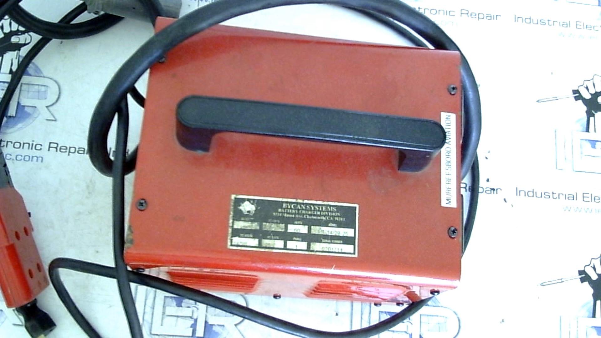 Bycan Systems RB-14/28-25 Battery Charger Bycan Systems RB-14/28-25 ...