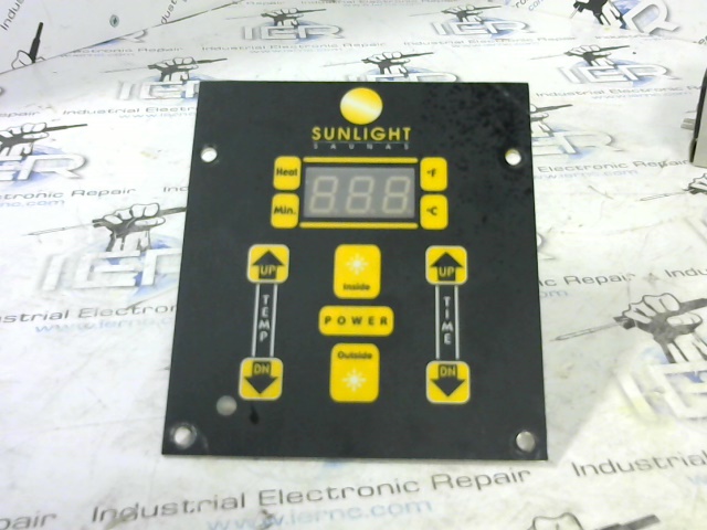 Sunlight Saunas 547-1B-CM Control Panel Sunlight Saunas 547-1B-CM ...