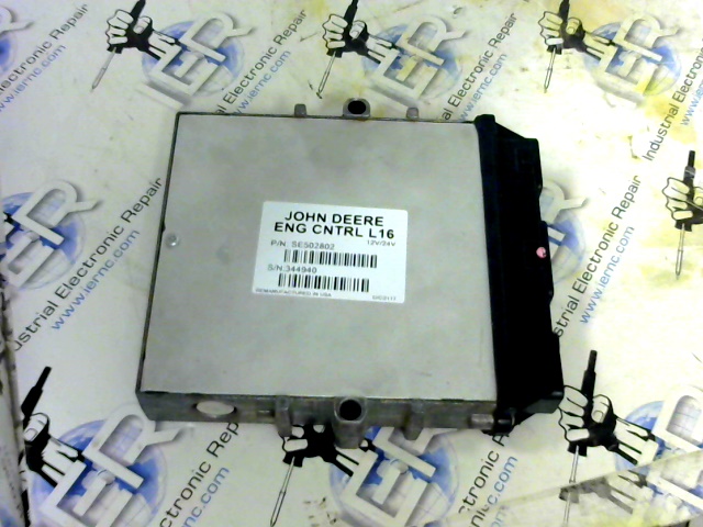 John Deere L16 SE502802 Engine Control John Deere L16 SE502802 Engine ...