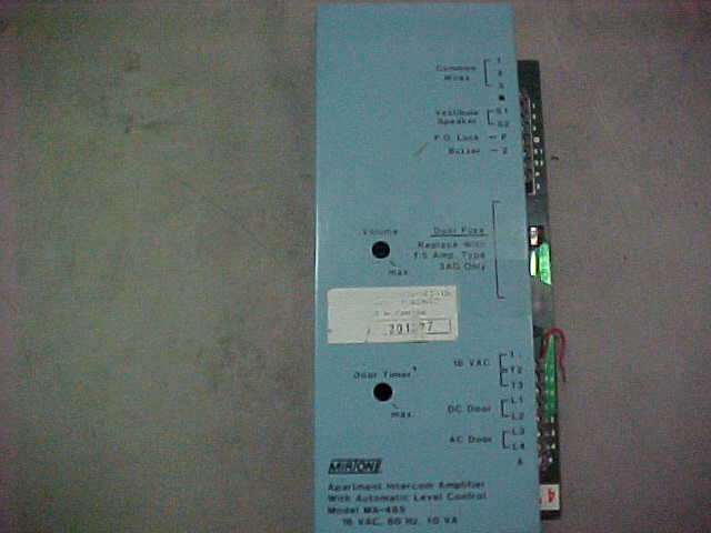 Mirtone MA-485 amplifier Mirtone MA-485 amplifier Repair 1-336-310-4172 ...
