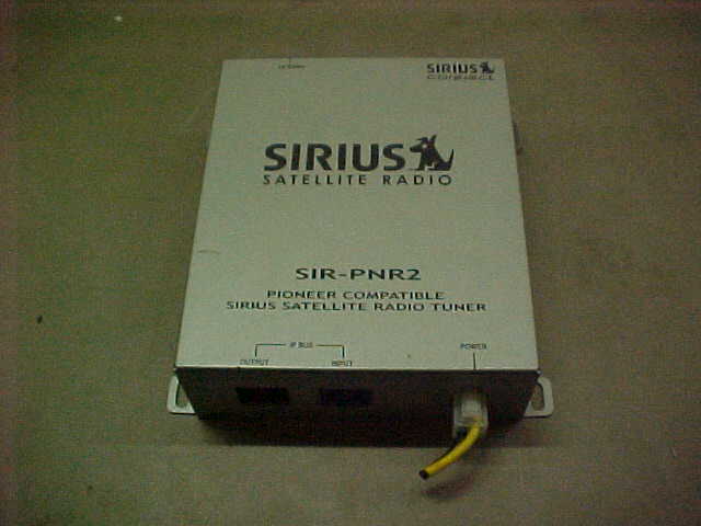 Sirus SIR-PNR2 Sirus Radio Tuner Sirus SIR-PNR2 Sirus Radio Tuner ...