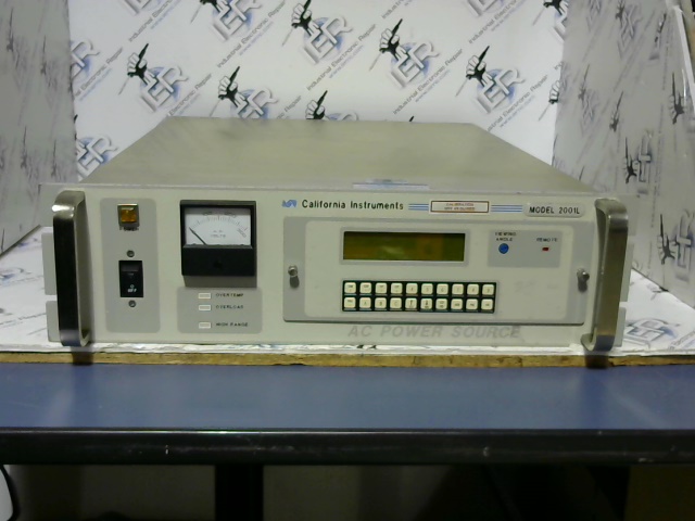 California Instruments 2001L-1P-HV Controller California Instruments ...