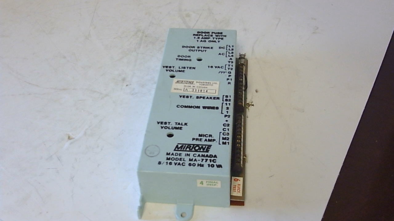 Mirtone MA-771C Door Speaker Mirtone MA-771C Door Speaker Repair 1-336 ...