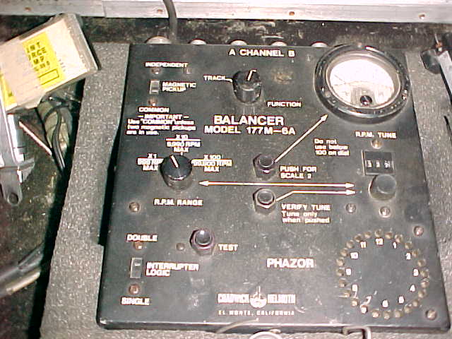 Chadwick/Helmuth balancer Repair